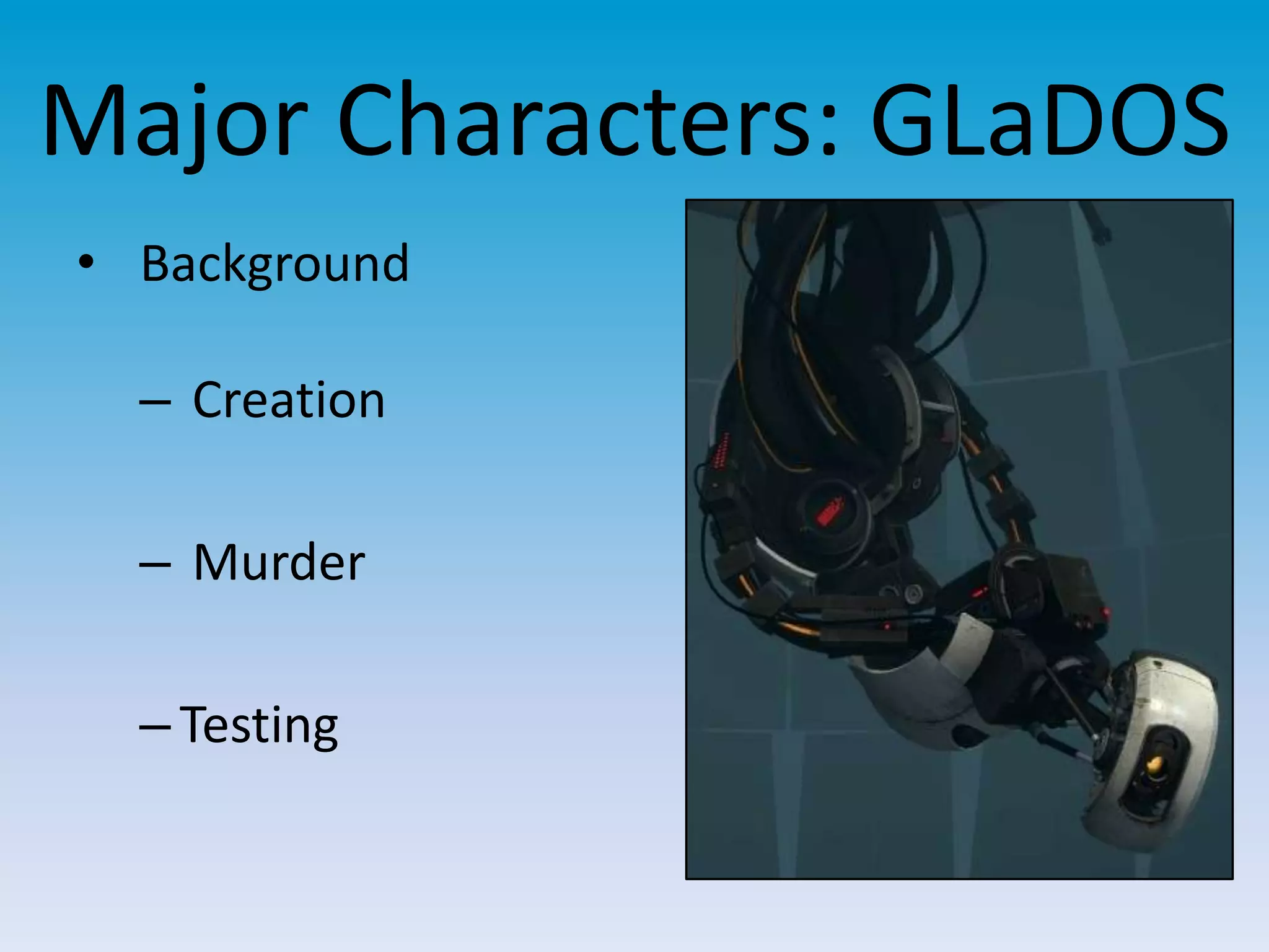 Portal 2 character | PPTX