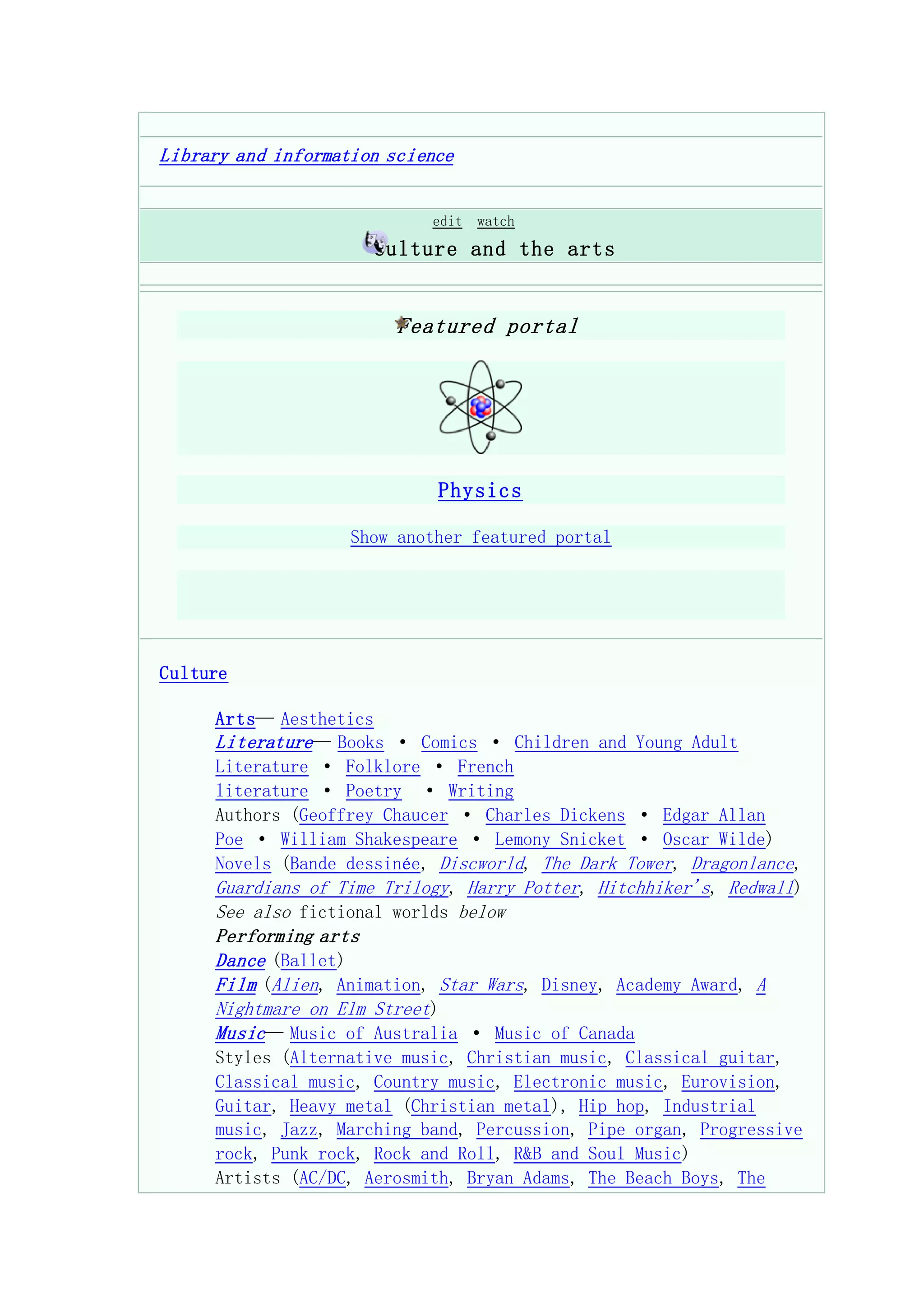 Portal Contents Portals Wikipedia, The Free Encyclopedia | PDF