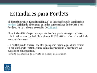 Portales y portlets web | PPTX