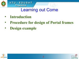 PortalFrame slide, bracing and descriptions | PPT