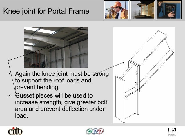 Portal frame construction by Rhythm Murgai