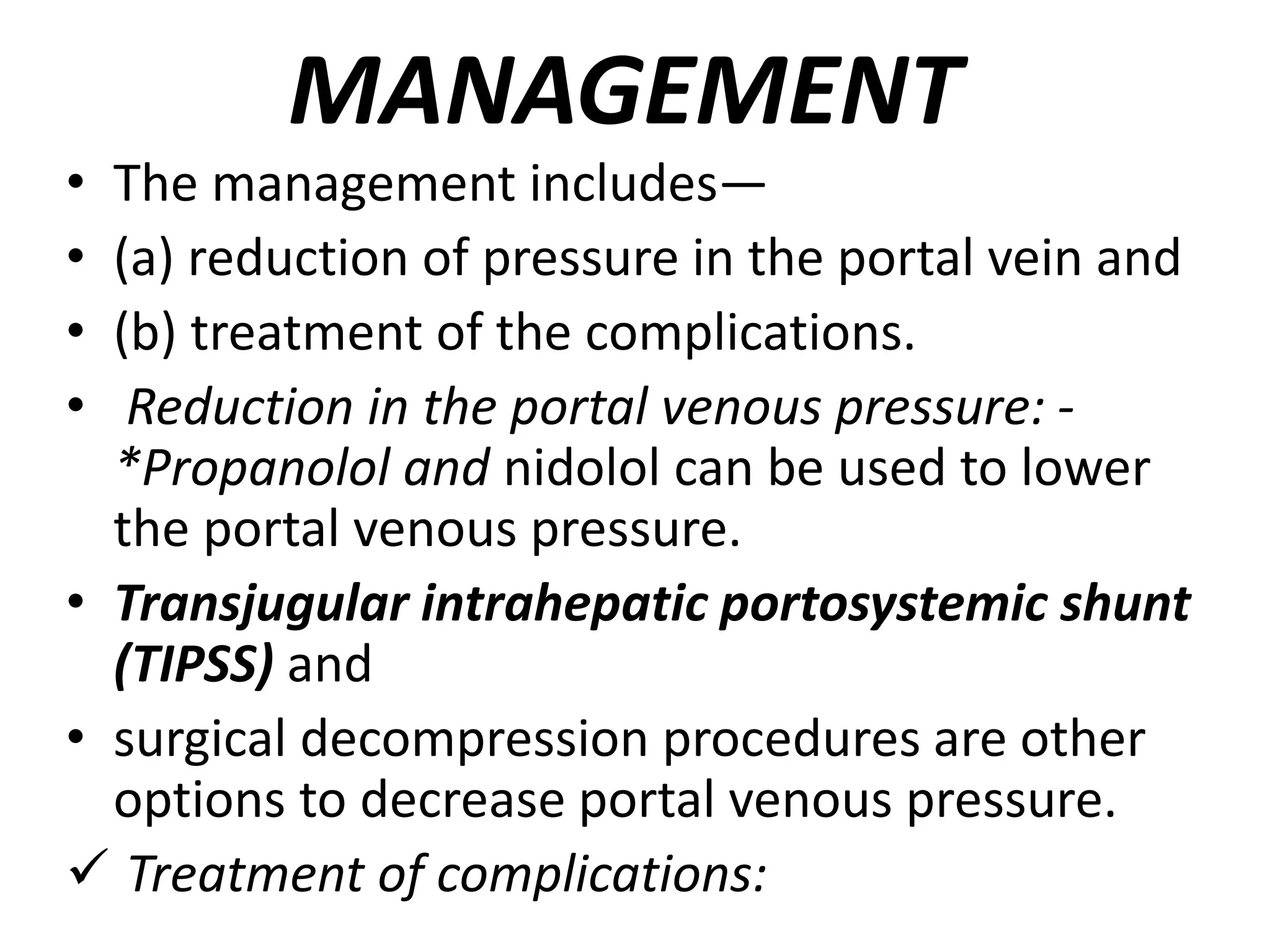 Portal hypertension | PPTX