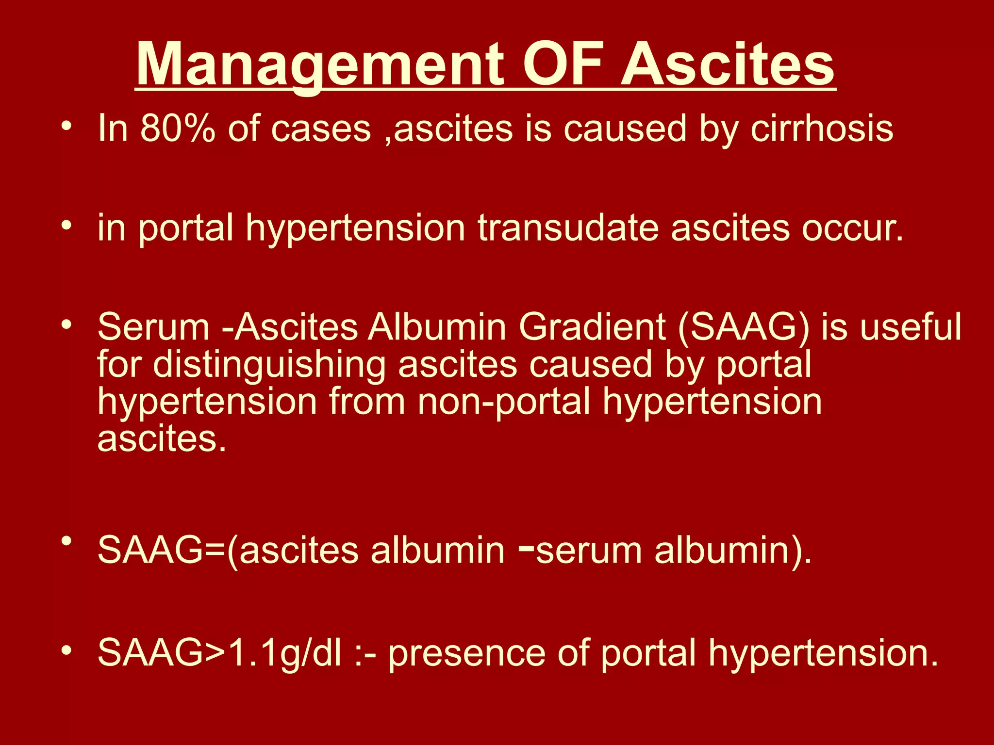 Portal hypertension | PPT
