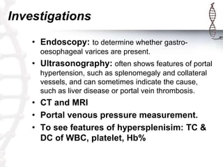 Portal hypertension | PPTX