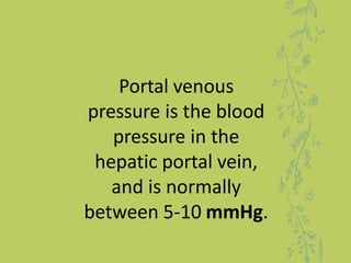 Portalhypertension | PPTX