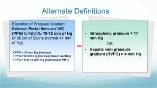 Portal Hypertension in Children | PPTX