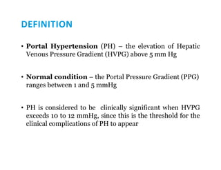 Portal hypertension | PPT