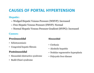 Portal hypertension | PPT