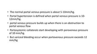 Portal hypertension | PPTX