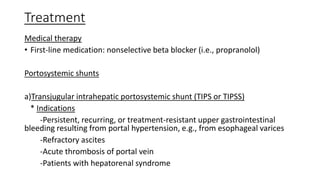 Portal hypertension | PPT