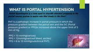 PORTAL HYPERTENSION and it's management (1).pptx