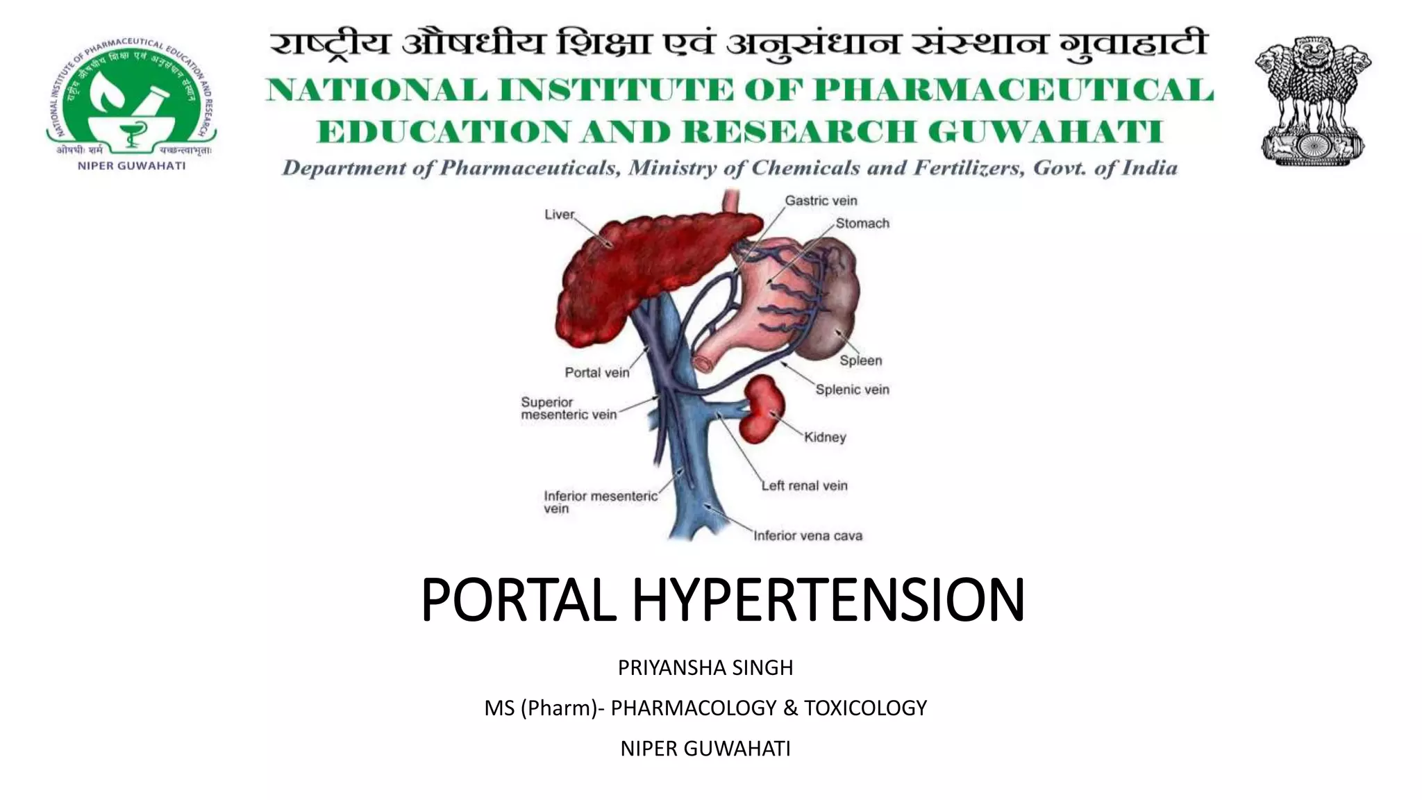 PORTAL HYPERTENSION | PPT