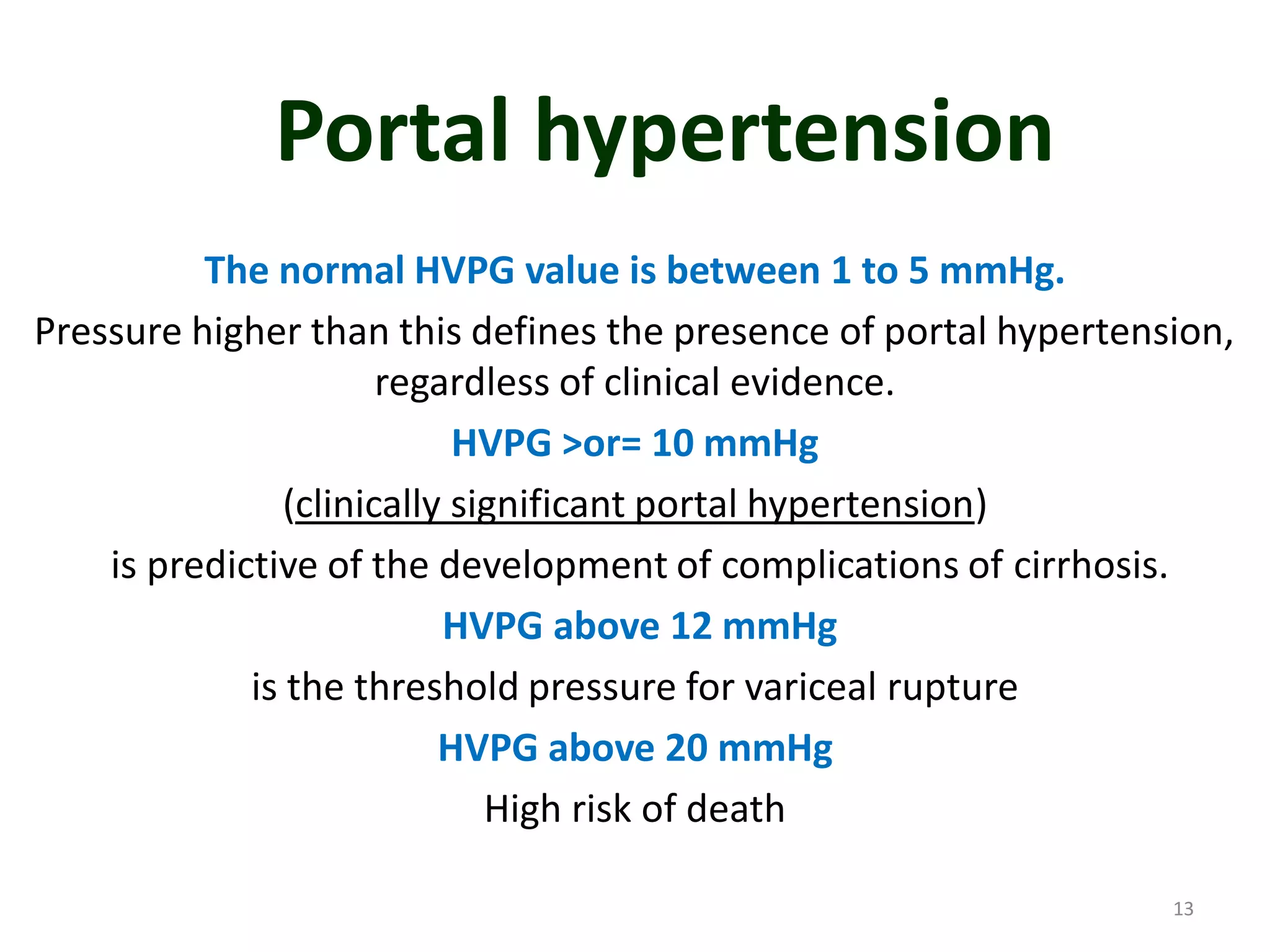 Portal hypertension and gastrointestinal bleeding | PDF