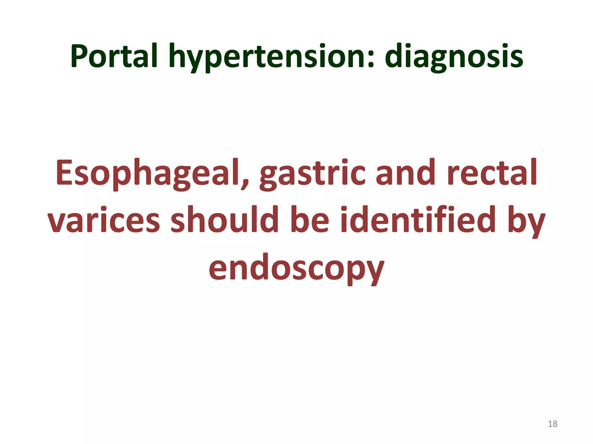 Portal hypertension and gastrointestinal bleeding | PDF