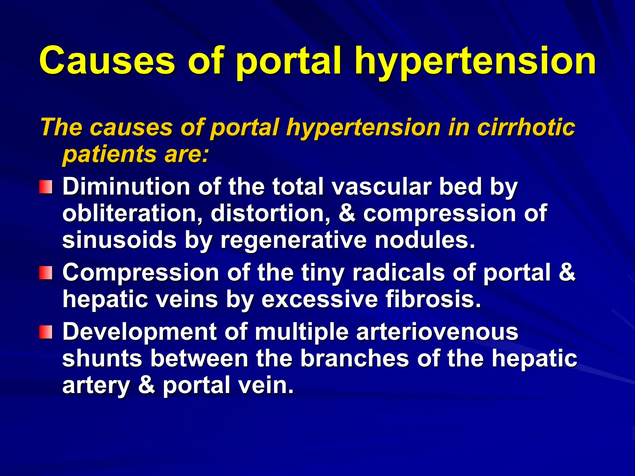 Portal Hypertension and its management.ppt