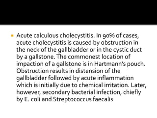 Gallstone |Cholelithiasis and its types | PPTX