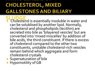 Gallstone |Cholelithiasis and its types | PPTX