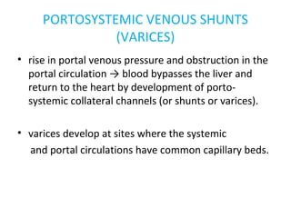 Portal hypertension, hepatic failure | PPT