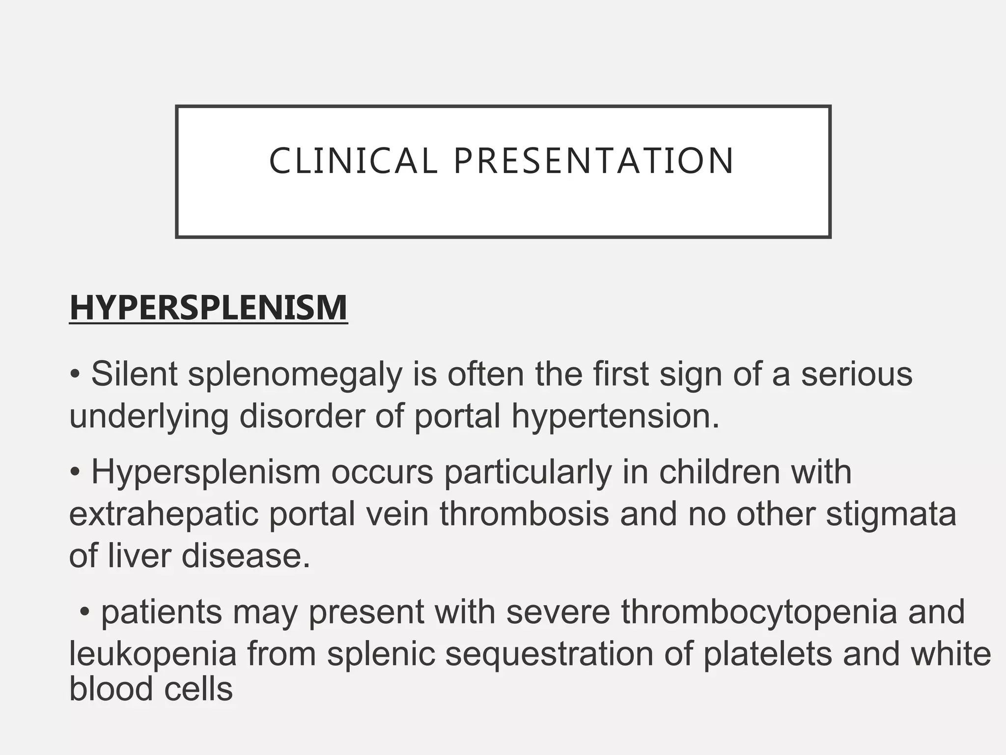 Portal hypertension in children | PPTX