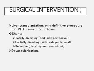Portal hypertension in children | PPT
