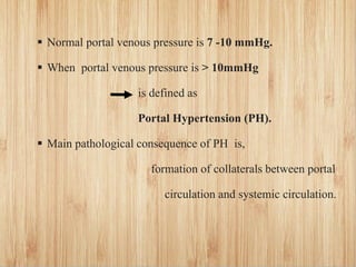 Portal hypertension in children | PPT