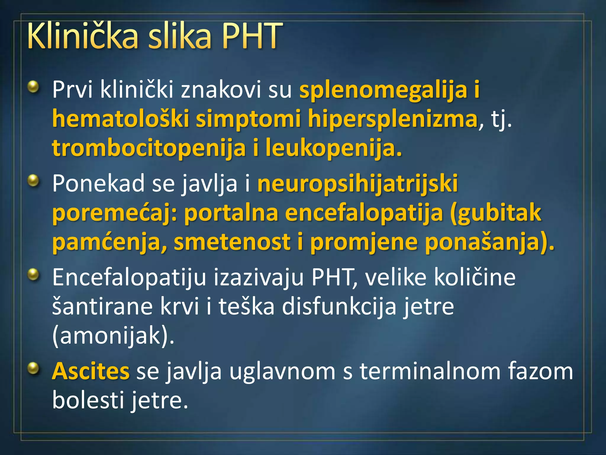 Portalna hipertenzija | PPSX