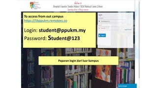 Portal Perpustakaan PPUKM | PPTX