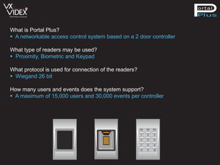 Portal Plus Access Control | PPT