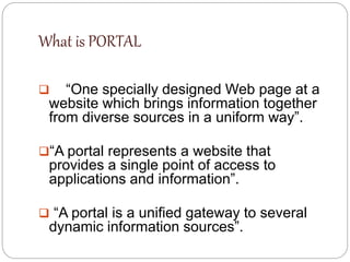 Portals | PPTX