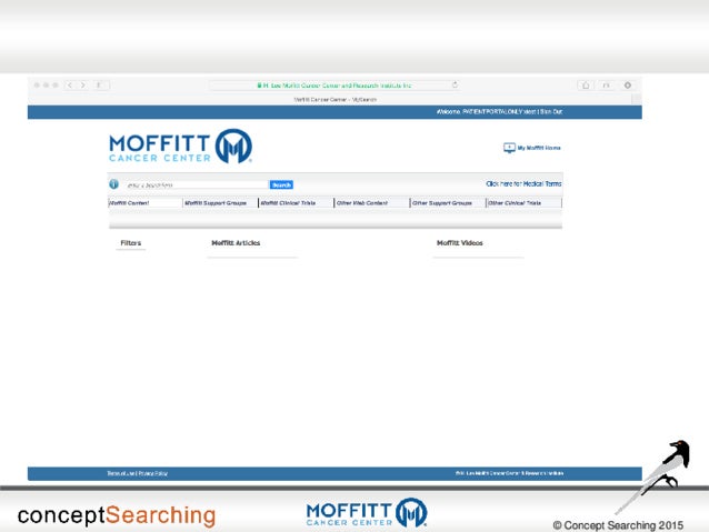 Metadata Matters – External Self-serve Portal at Moffitt Cancer Center ...