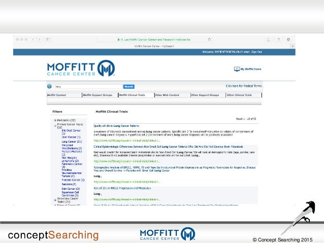 Metadata Matters – External Self-serve Portal at Moffitt Cancer Center ...