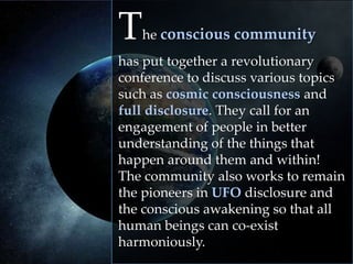 WELCOME - TO THE WORLD OF UNCOVERING HIDDEN TRUTH | PPTX