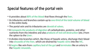 PORTAL VEIN.pptx Anatomy and Portal Hypertension | PPTX