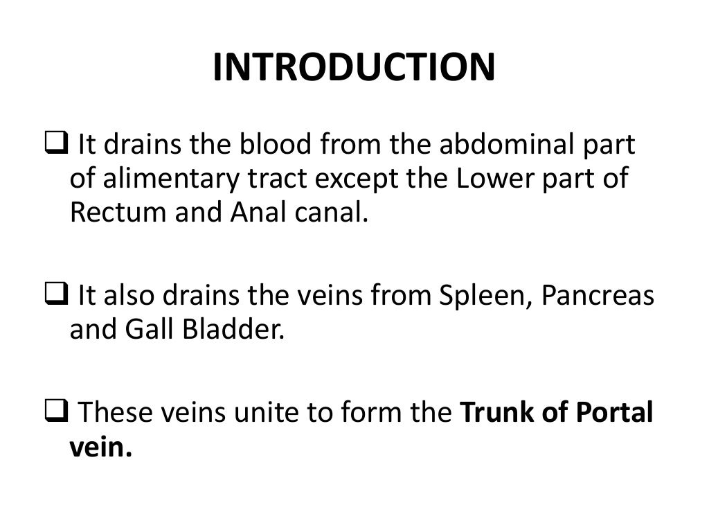 Portal vein and porta caval anastomoses.pptx