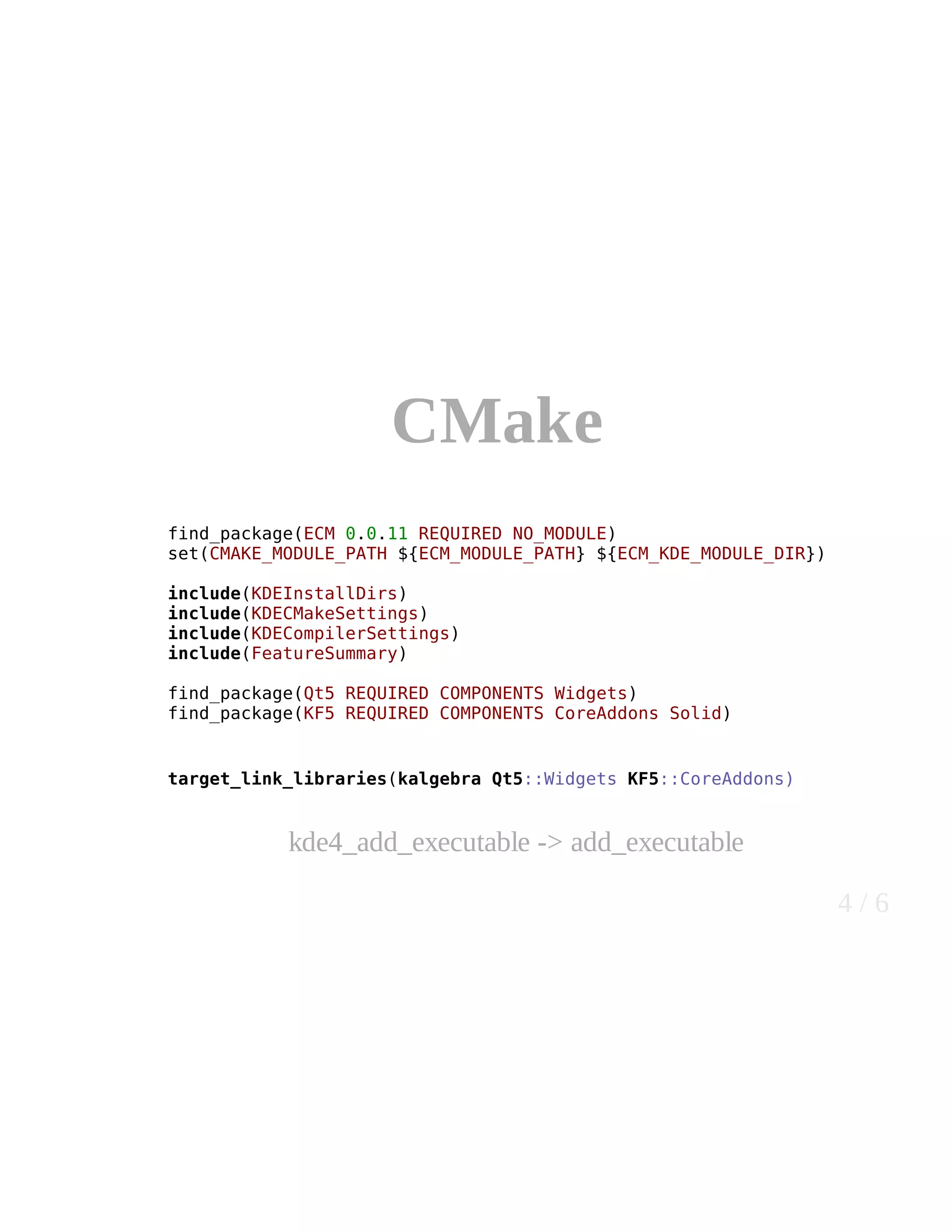 KDE Frameworks, cuando Qt se nos queda corto | PDF