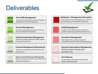 Port and terminals ERP Software | PPT