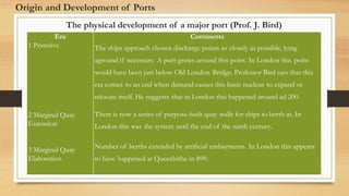 Port arrastre, logistics and traffic management | PPTX