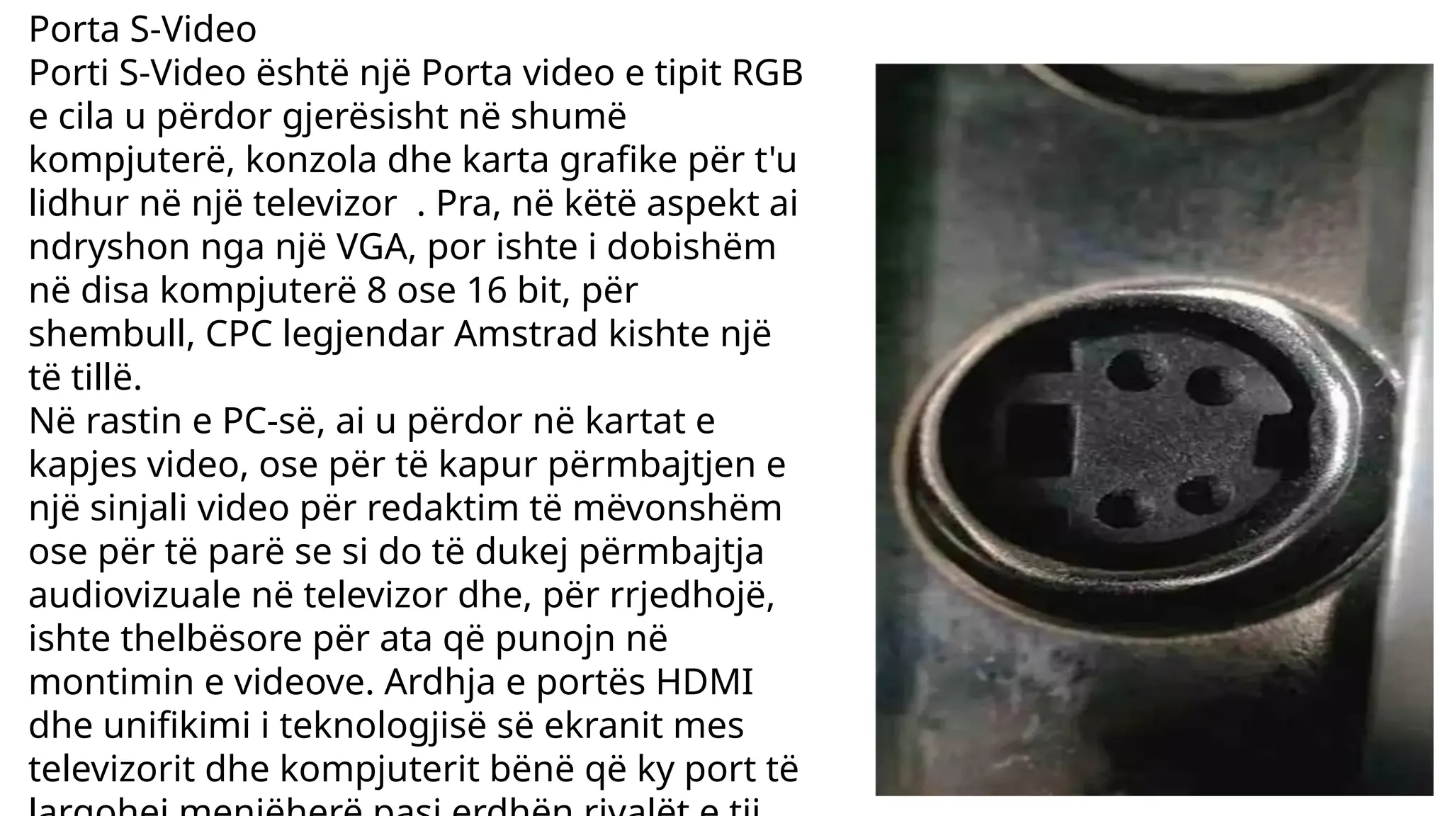 Portat audio dhe video ekzistuese dhe ato qe jane zhdukur.pptx