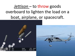 Port=carry ject=throw | PPT
