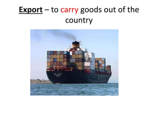 Port=carry ject=throw | PPT