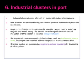 Port cluster of economy | PPTX