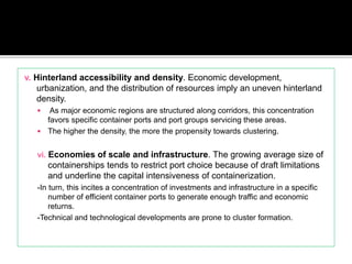 Port cluster of economy | PPTX