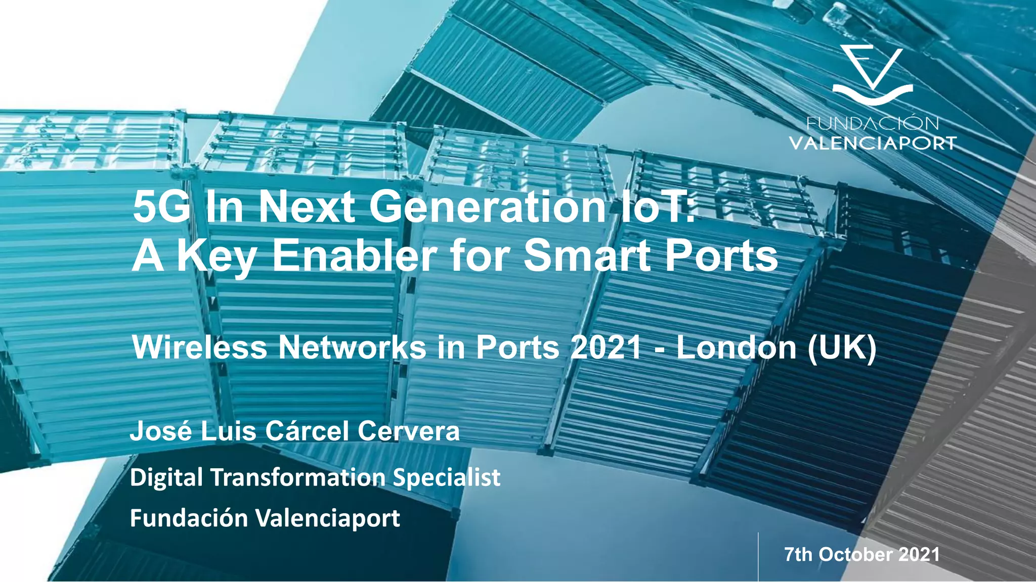 5G In Next Generation IoT: A Key Enabler for Smart Ports | PDF