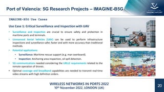 From Standards to Maritime Ports: First 5G Applications at the Port of ...