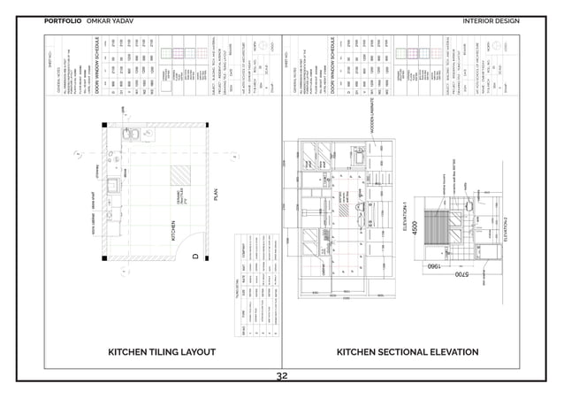 Architectural portfolio- Selective Drawings | PPT