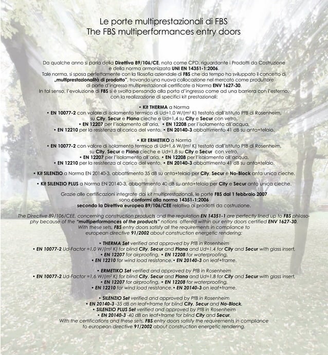 Porte Multiprestazionali Fbs | PDF | Business and Finance