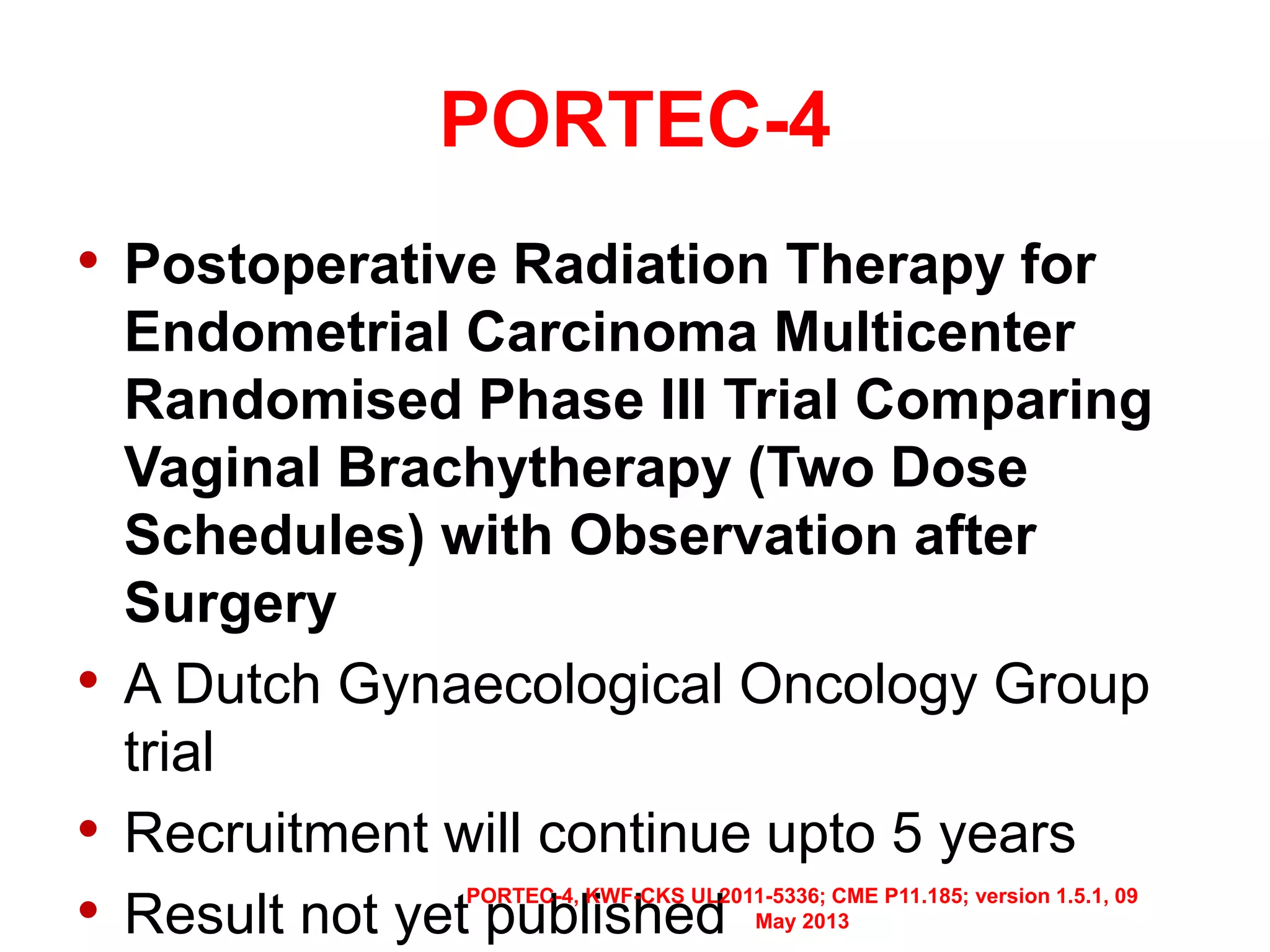 Portec trial ppt | PPTX