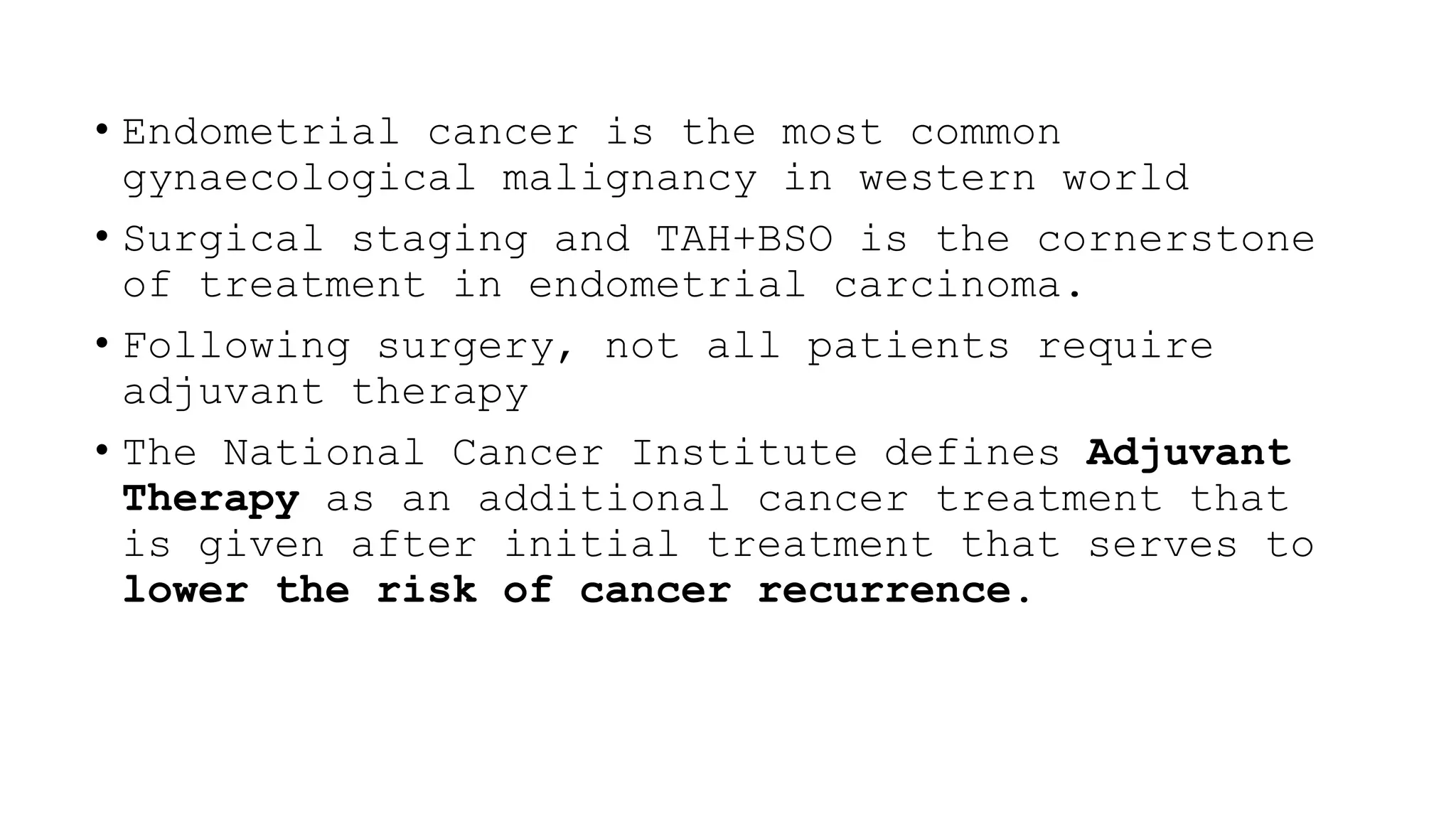 PORTEC TRIALS Adjuvant Therapy endometrial cancer.pptx