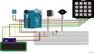 Porte à puce - Automatic Door based on Arduino UNO R3 | PPT