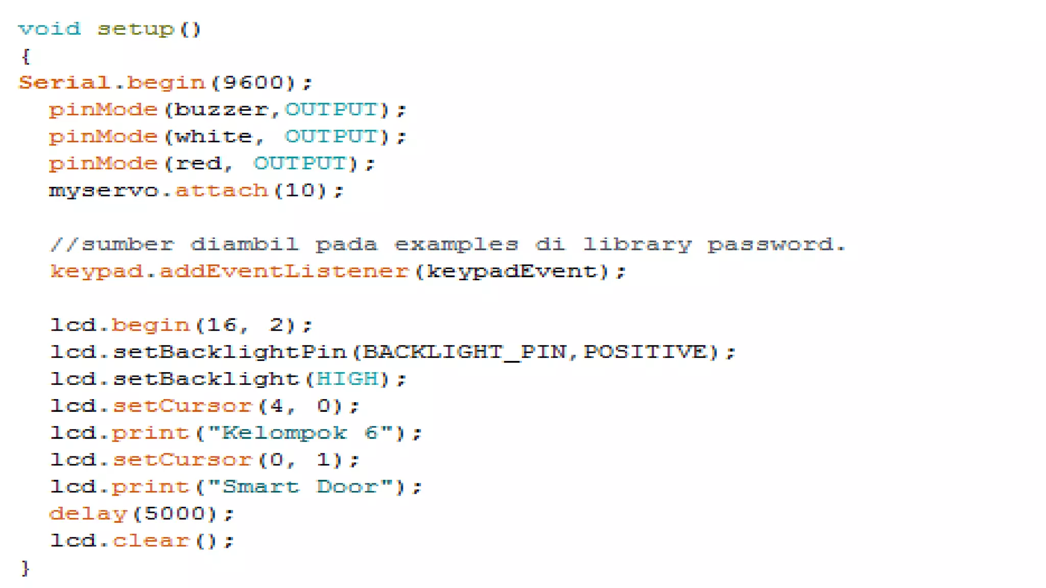 Smart Safety Door based on Arduino Uno R3 | PPTX